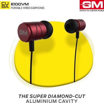 GM Cuba Wired Earphones Price in India 2025, Full Specs & Review ...