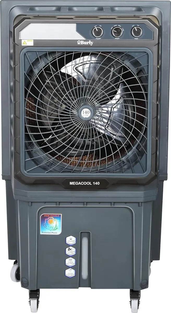 Burly Megacool 140 L Desert Air Cooler - Price in India (Mar 2026 ...