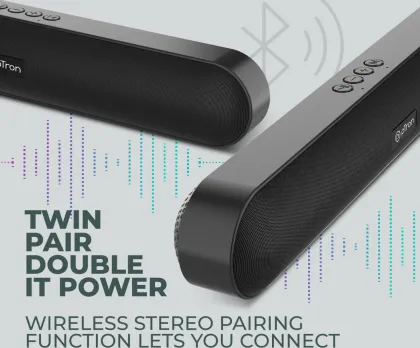 pTron Fusion Evo V3 12W Bluetooth Soundbar - Price in India (May 2026 ...