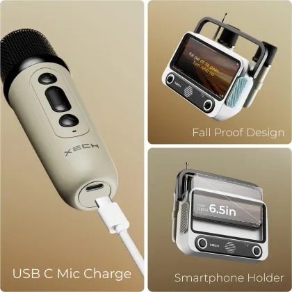 XECH KTV Karaoke Bluetooth Speaker Price in India 2025, Full Specs ...