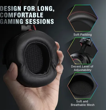 Runmus K3 Wired Gaming Headphones Price in India 2025, Full Specs ...