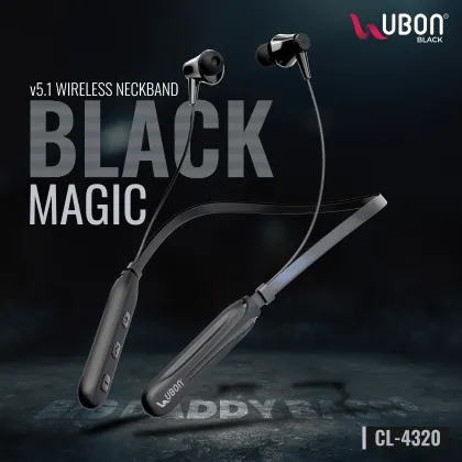 Ubon CL-4320 Wireless Neckband - Price in India (Apr 2026), Specs ...