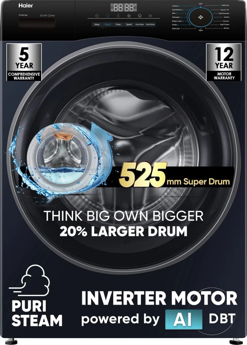 Haier HWM90 9 Kg Fully Automatic Front Load Washing Machine Price in ...