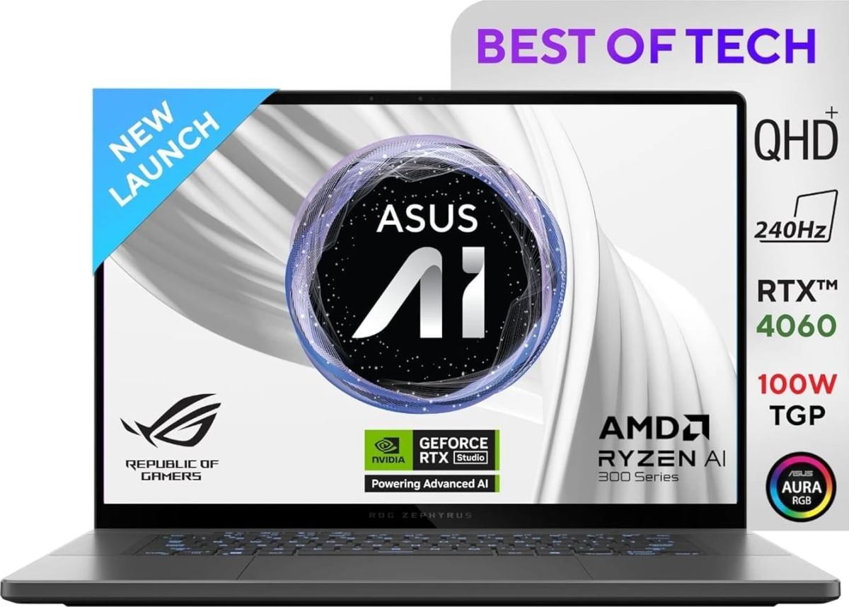 Asus ROG Zephyrus G16 OLED GA605WV-QP078WS Gaming Laptop (AMD Ryzen AI ...
