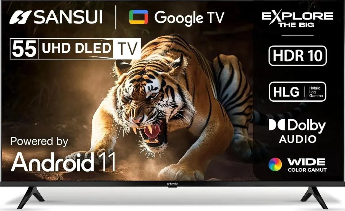 Sansui JSW55UG23 55 inch Ultra HD 4K Smart LED TV - Price in India (May ...