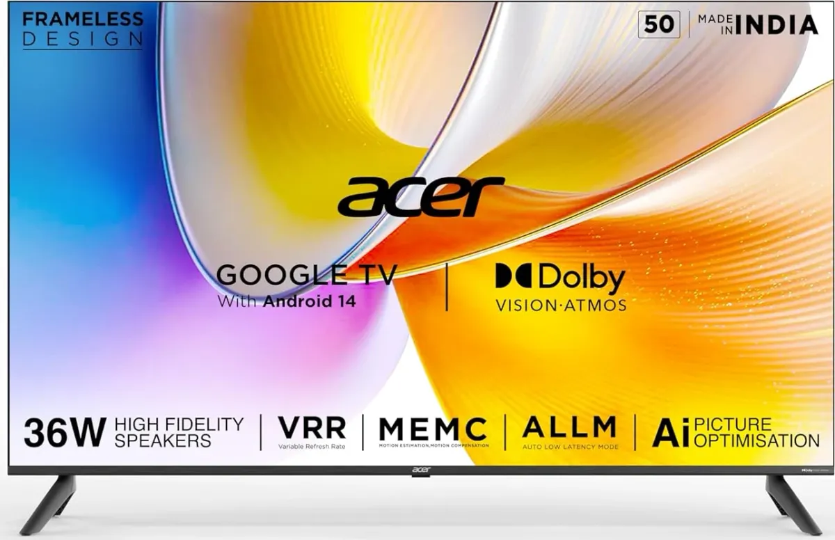 Acer I Pro Series 50 inch Ultra HD 4K Smart LED TV (AR50UDIGU2875AT ...