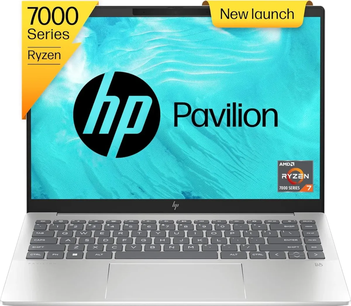 HP Pavilion Plus ‎14-ey0789AU Laptop (AMD Ryzen 7 7840H/ 16GB/ 1TB SSD ...