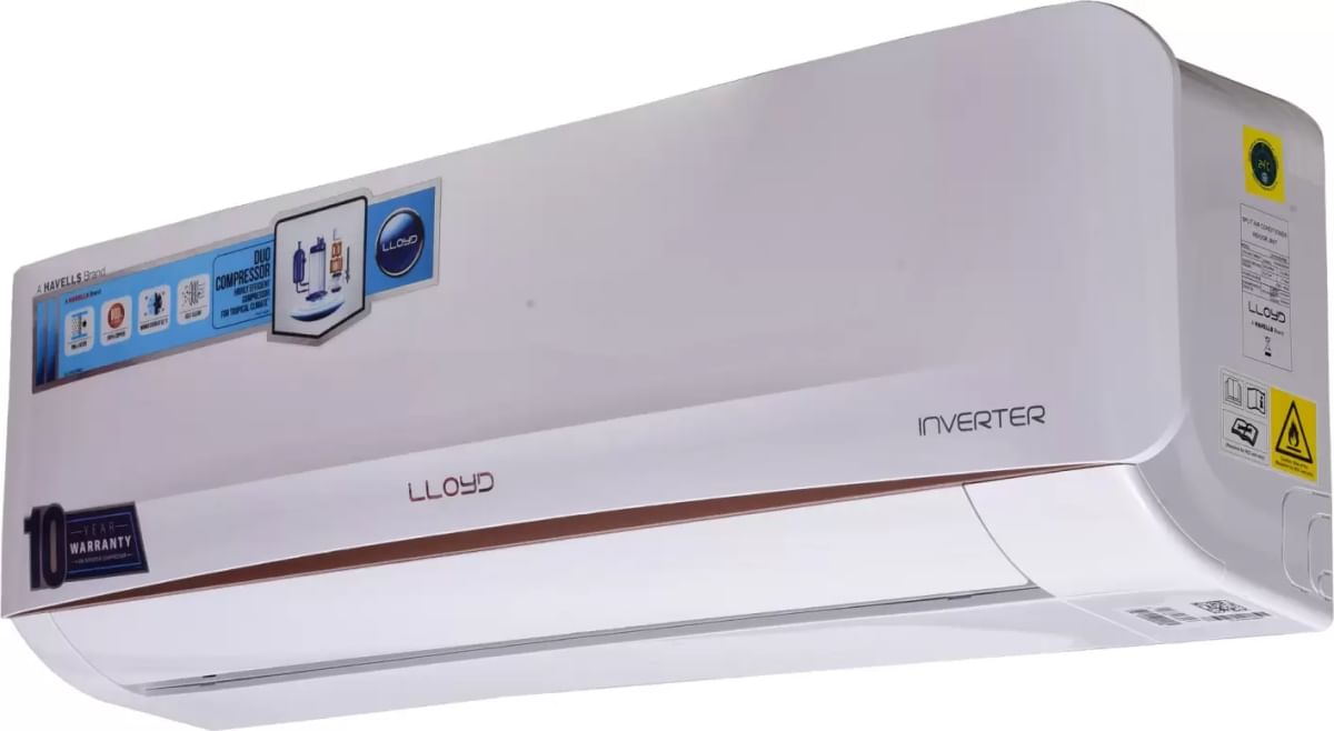 Lloyd LS18I52WBEL 1 5 Ton 5 Star 2019 Split Inverter AC Best Price In Lloyd LS18I52WBEL 1 5 Ton 5 Star 2019 Split Inverter AC Best Price In