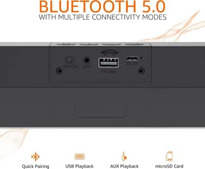 Amazon Basics ‎AB-SB 16W Bluetooth Soundbar Price in India 2025, Full ...