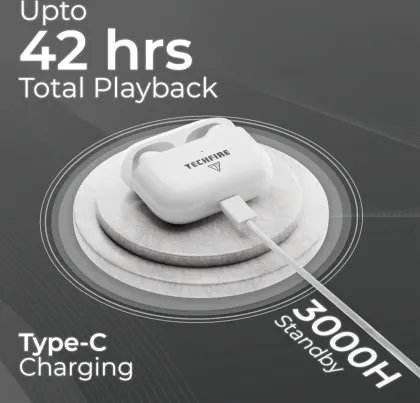 Techfire BoomBuds True Wireless Earbuds - Price in India (May 2026 ...