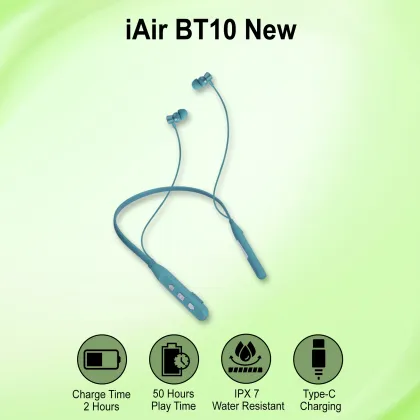 iAir B10 Neckband Price in India 2025, Full Specs & Review | Smartprix