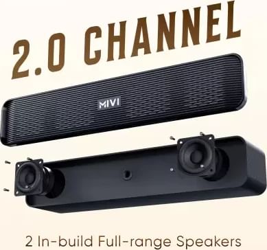 Mivi Fort H30 30W Bluetooth Soundbar Price in India 2025, Full Specs & Review | Smartprix