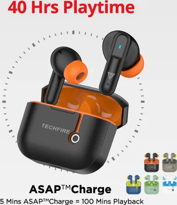 Techfire Bullets 241 True Wireless Earbuds Price in India 2025, Full ...