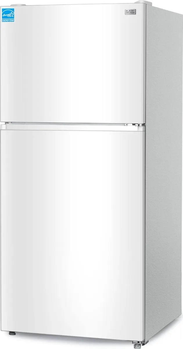 BLACK+DECKER BR2010JIMW 20.1 Cu Ft Double Door Refrigerator Price in ...