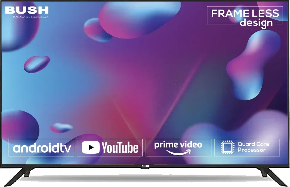 Bush QLED32 32 inch HD Ready Smart LED TV - Price in India (Apr 2026 ...