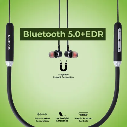 MS STAR MS-BT09 Wireless Neckband Price in India 2025, Full Specs ...