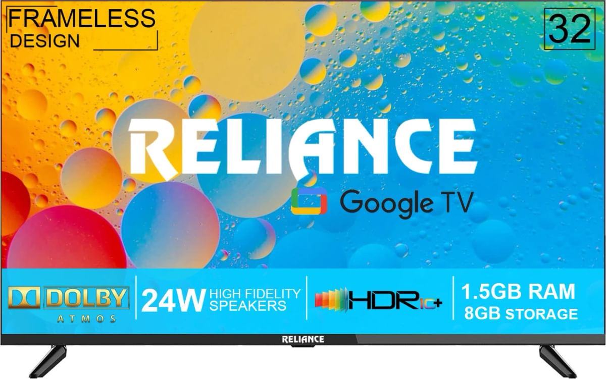 Reliance RGT32GT8724FHD 32 inch Full HD Smart LED TV Price in India ...