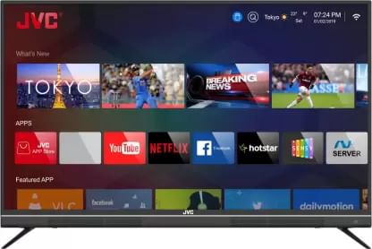 JVC LT-49N585CO 49-inch Full HD Smart LED TV Best Price in India 2022 ...