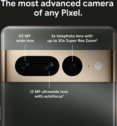 Google Pixel 7 Pro 5G (12GB RAM + 512GB) Price in India 2025, Full ...