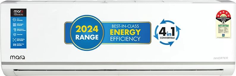 MarQ by Flipkart 105IPG24WQ 1 Ton 3 Star 2024 Inverter Split AC Price in India 2024, Full Specs ...