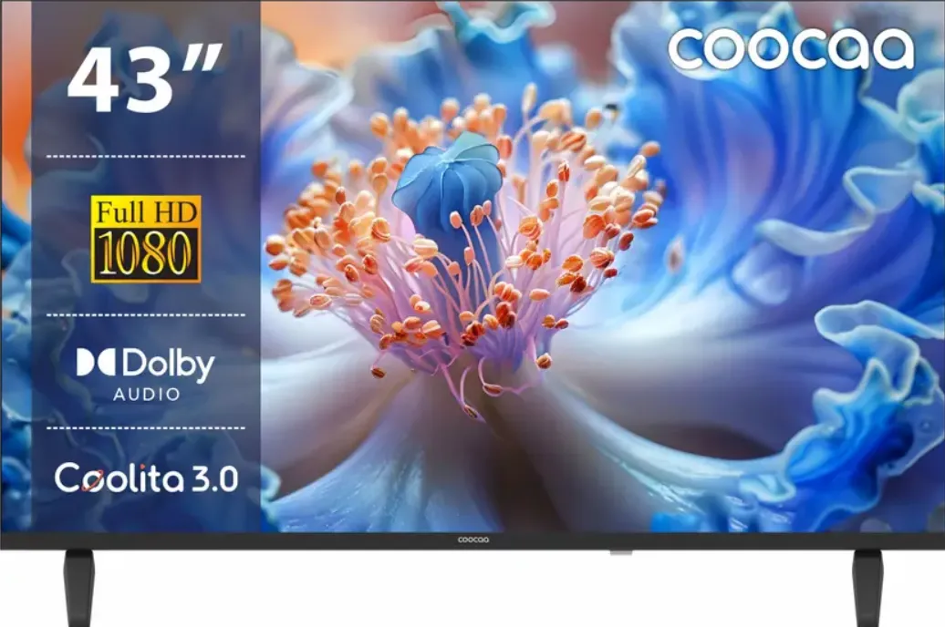 Coocaa S4U Plus 43 inch Full HD Smart LED TV (43S4U Plus) - Price in ...