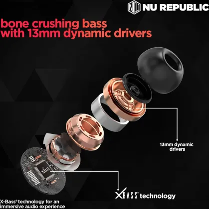 Nu Republic Pulse Evo Wireless Neckband Price in India 2025, Full Specs ...