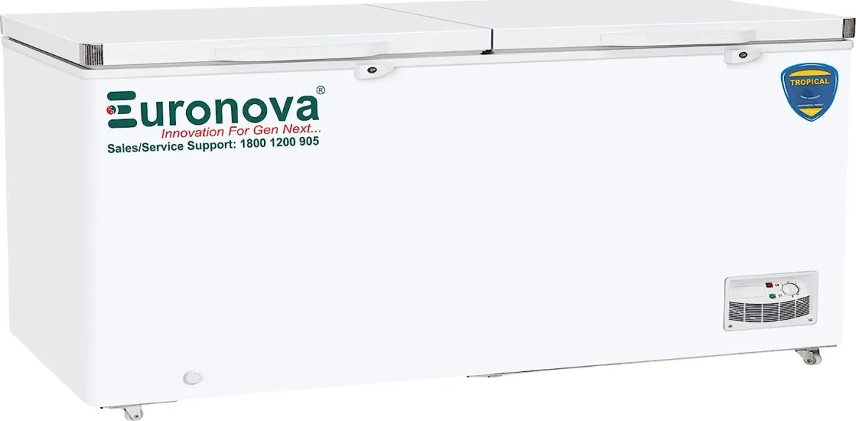 Euronova EHF-650 650L Double Door Deep Freezer - Price in India (May ...