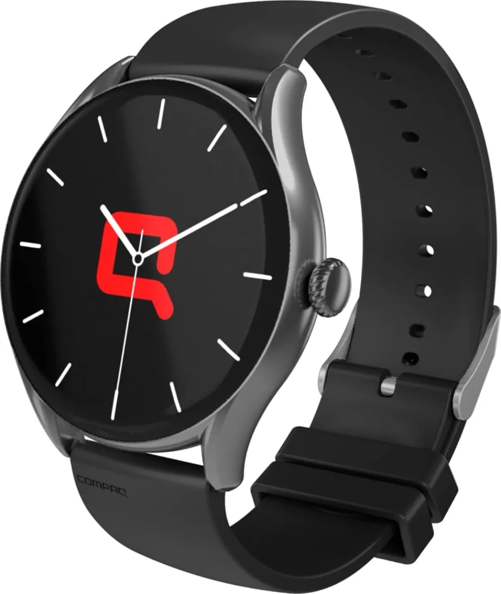 Compaq Q Watch Balance Series Circular Smartwatch Price in India 2025 ...