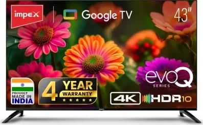 Impex evoQ 43S4RLC2 43 inch Ultra HD 4K Smart LED TV Price in India ...