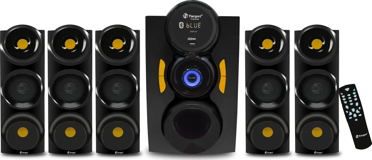 Target D5142 165W Bluetooth Home Theatre Price in India 2025, Full Specs & Review | Smartprix