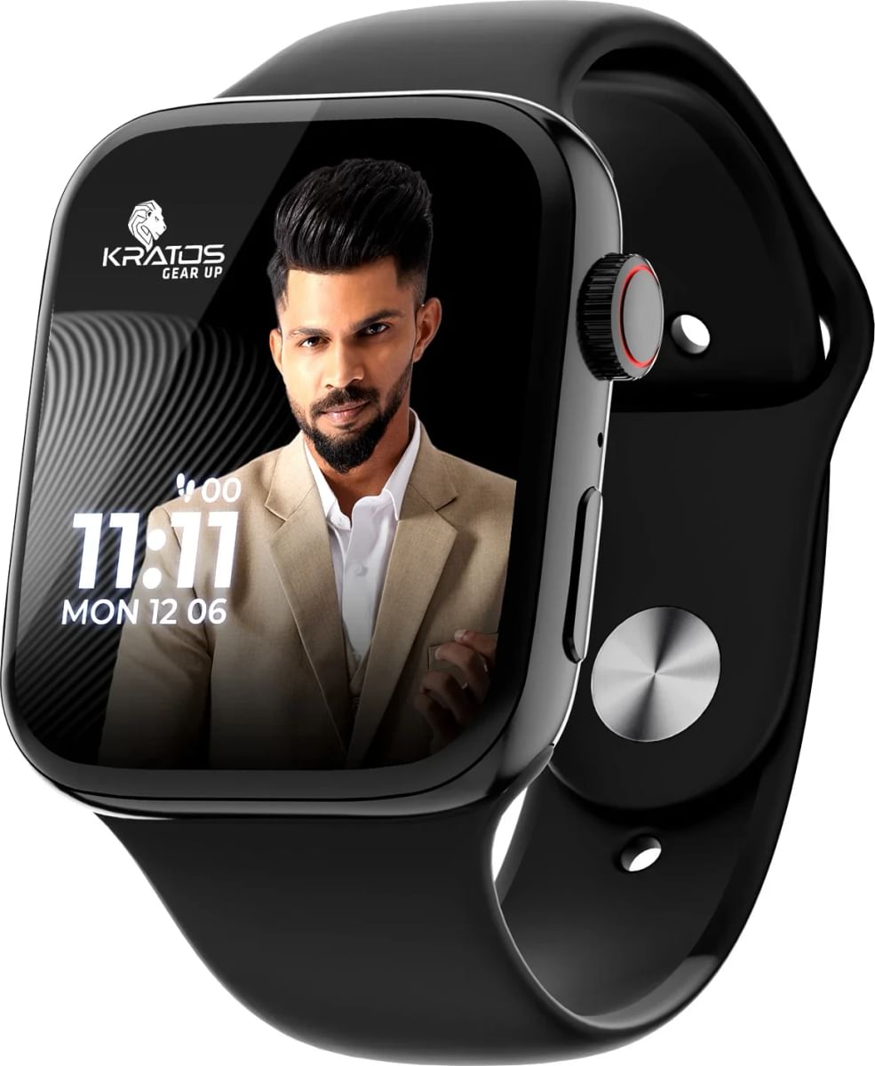 Kratos SW15 Bold Plus Smartwatch Price in India 2024, Full Specs ...