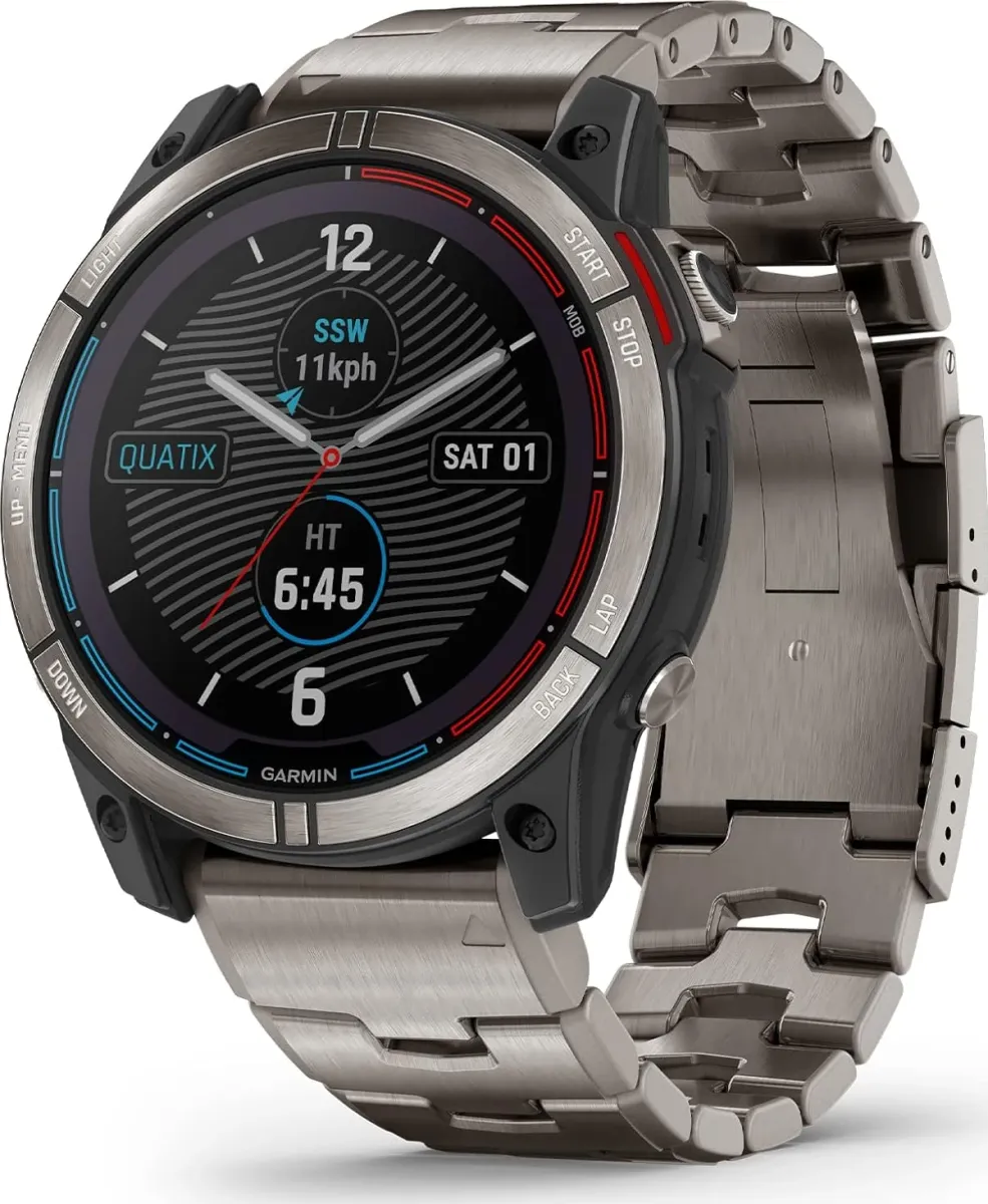 Garmin Quatix 7X Solar Smartwatch - Price in United States (May 2026 ...
