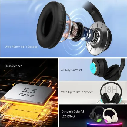 SHKOD AirLits Max Wireless Headphones Price in India 2025, Full Specs ...