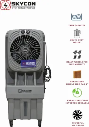 Skycon Ranger 45L Air Cooler (12" Blade) Price in India 2025, Full Specs & Review | Smartprix