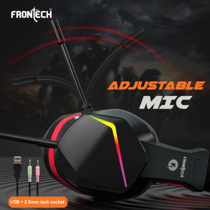 Frontech HF-3450 Wired Gaming Headphones Price in India 2025, Full ...