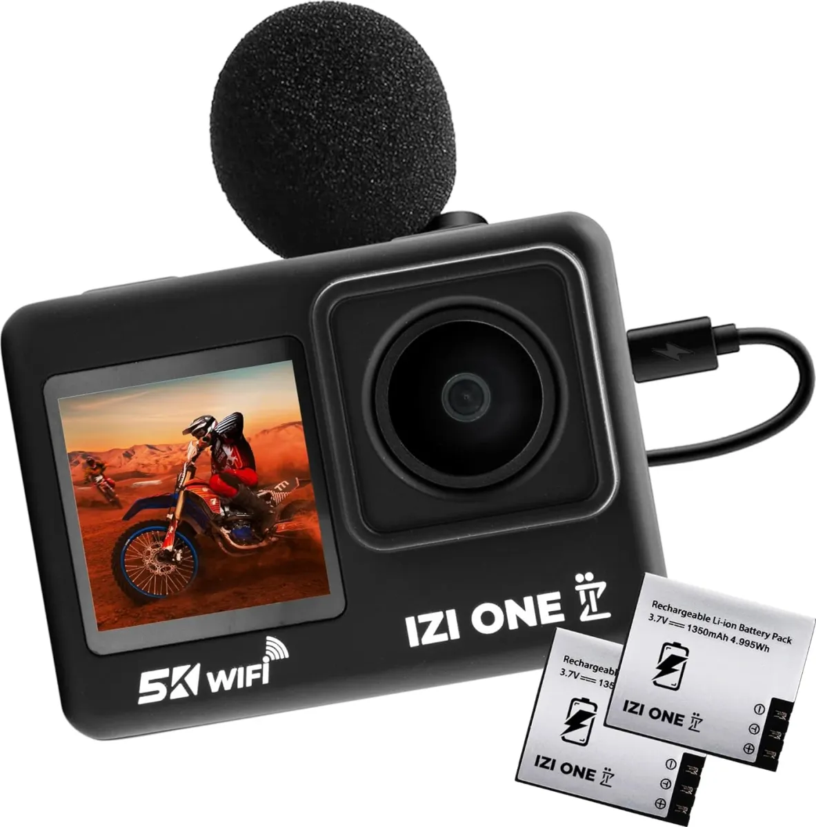IZI One Plus 5K 48MP Action Camera Price in India 2026, Full Specs ...