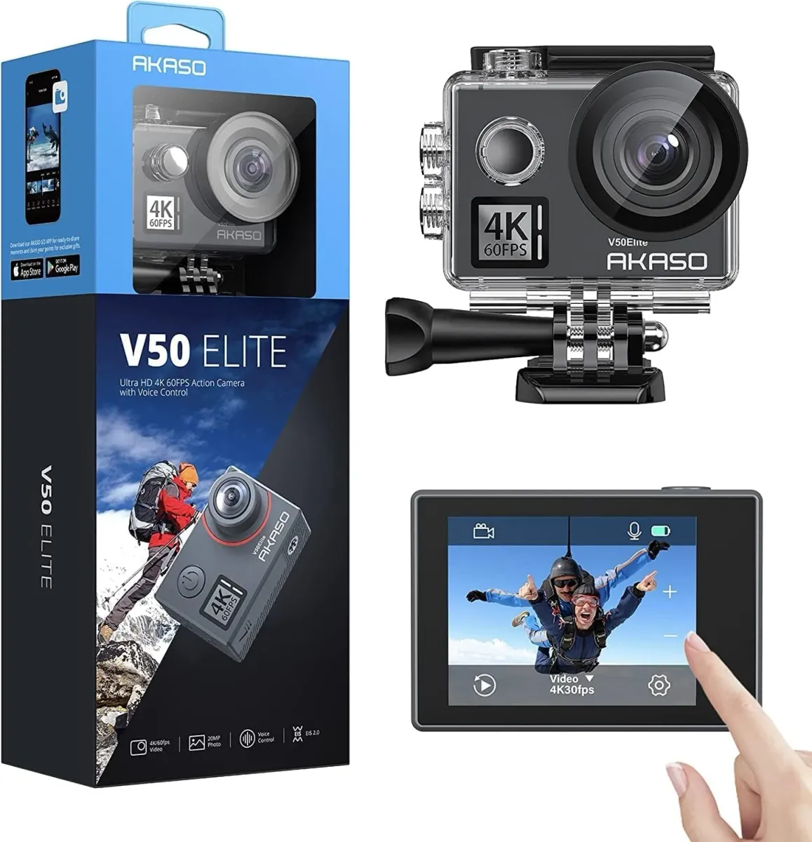 Akaso V50 Elite Sports and Action Camera Price in India 2025, Full ...