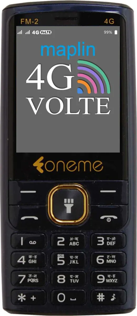 Maplin Oneme FM02 4G Price in India 2025, Full Specs & Review | Smartprix