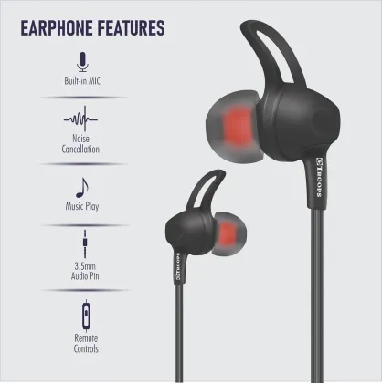 TP TROOPS TP-7205 Wired Earphones Price in India 2025, Full Specs ...