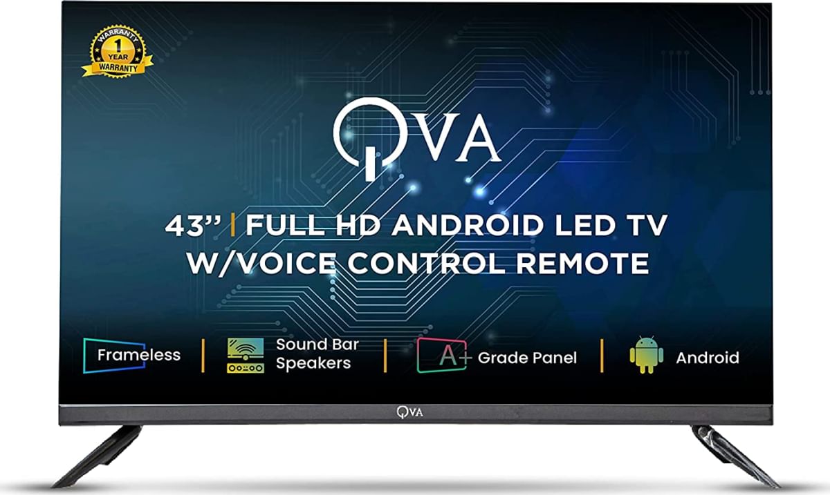 QVA Pro Series ‎4300SFLVRA 43 inch Full HD Smart LED TV Price in India ...