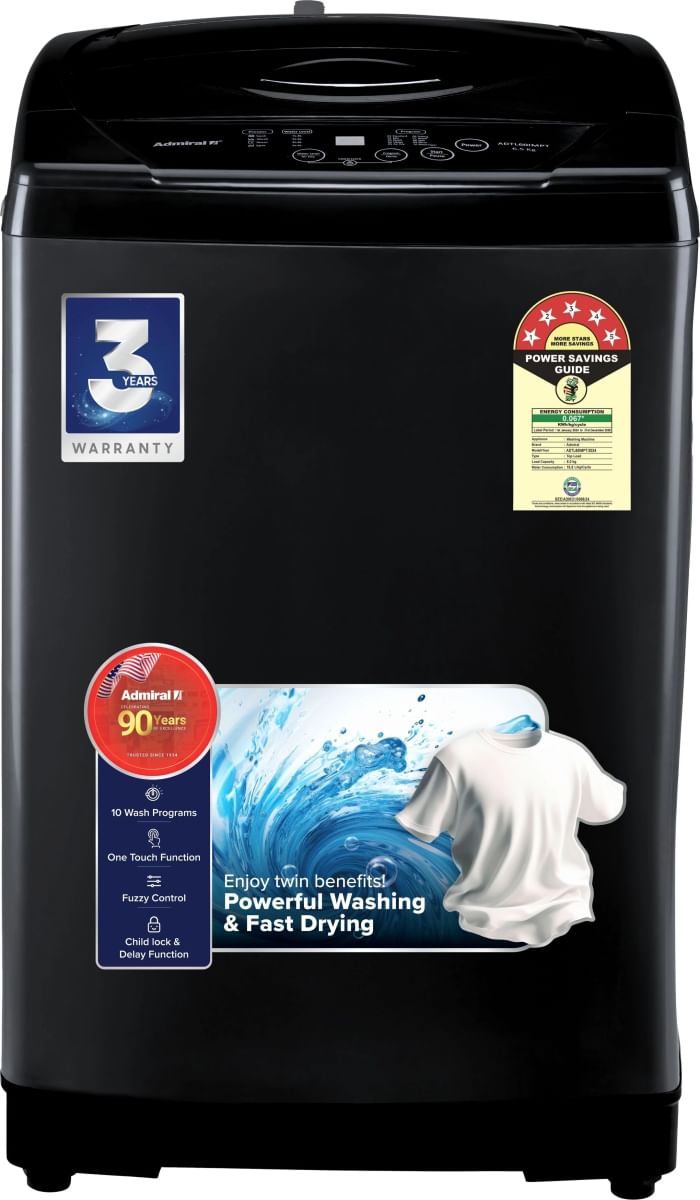 Admiral ADTL65IMPT 6.5 kg Fully Automatic Top Load Washing Machine ...
