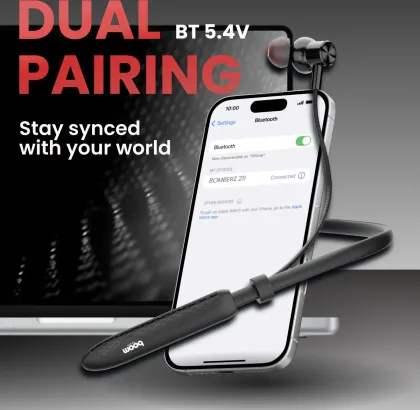 Boom Audio 211 Wireless Neckband Price in India 2025, Full Specs & Review | Smartprix