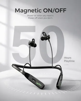 Ubon CL-50 Magnet Wireless Neckband - Price in India (Jun 2026), Specs ...