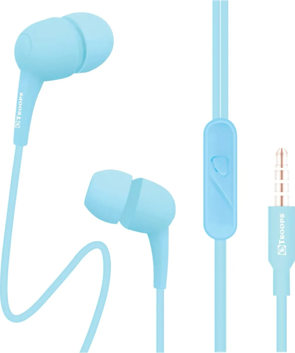 TP TROOPS TP-7117 Wired Earphones Price in India 2026, Full Specs ...