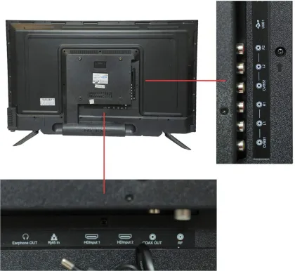 eAirtec 43AT 43-inch Full HD Smart LED TV Price in India 2025, Full ...