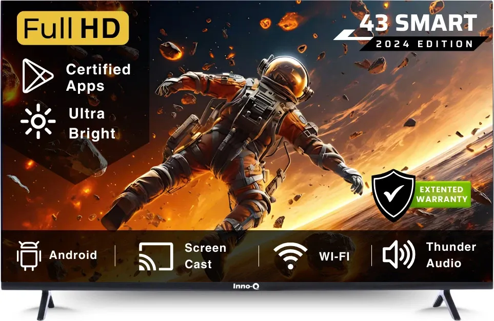 InnoQ Spectra 43S-SPECTRA-V2 43 inch Full HD Smart LED TV Price in ...
