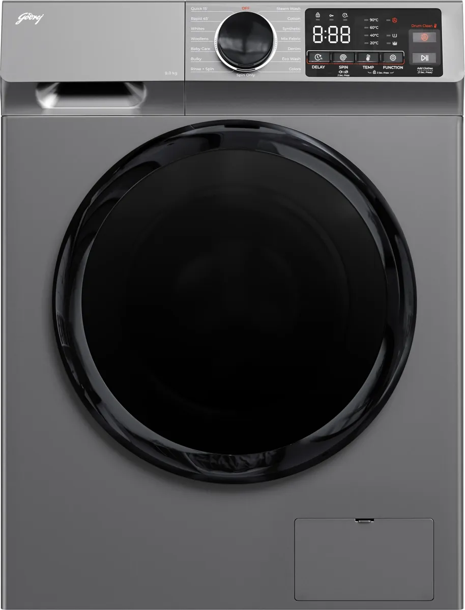 Godrej WFEON CEL 9014 IEBT SLSR 9 kg Fully Automatic Front Load Washing ...