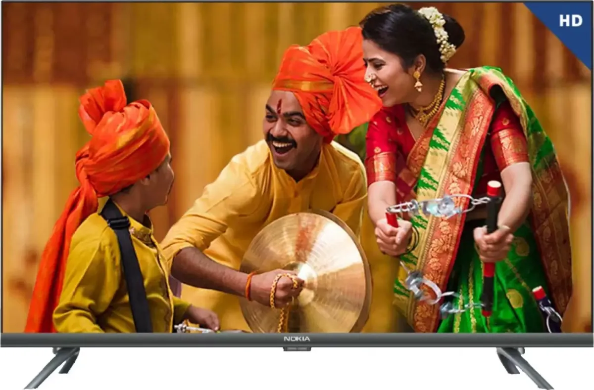 Nokia 32HDADNVVEE 32 inch HD Ready Smart LED TV Price in India 2026 ...