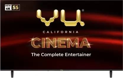 Vu Cinema TV 55 inch Ultra HD Smart LED TV (55CINEMA) Price in India 2024, Full Specs & Review ...
