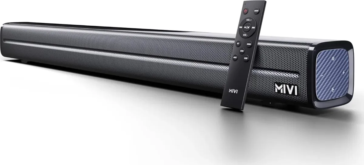 Mivi Fort Q80 80W Bluetooth Soundbar - Price in India (Apr 2026), Specs ...
